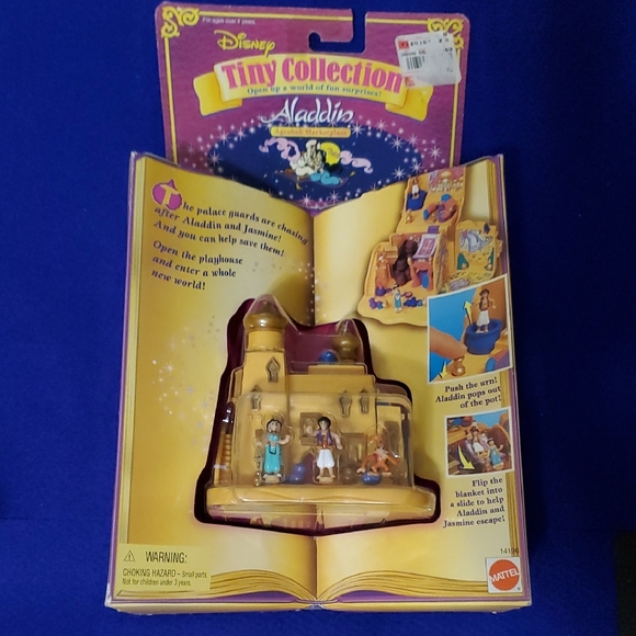 Disney | Toys | Disney Aladdin Tiny Collection Playset Yellow | Poshmark